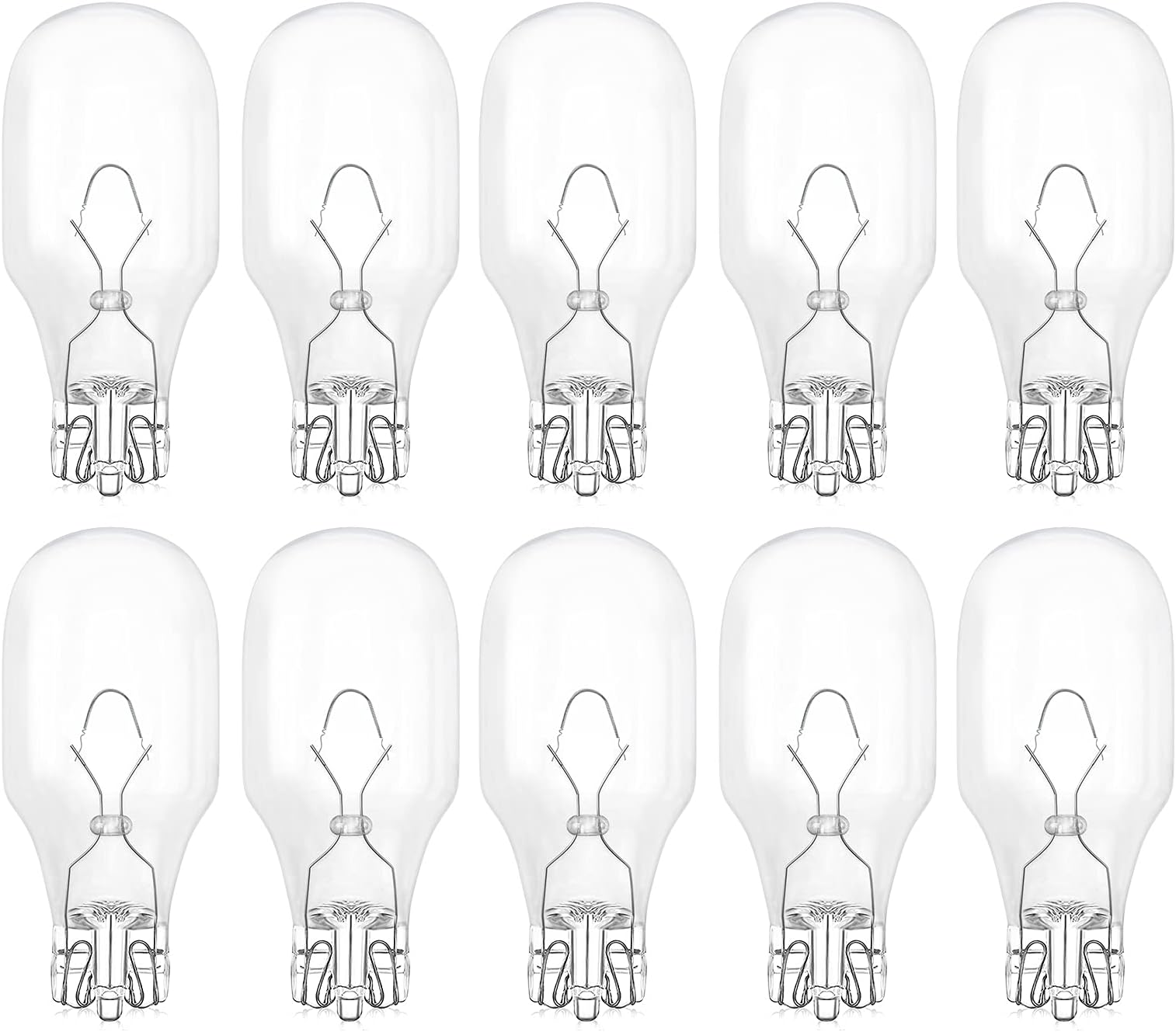 Xyanmc T5 T10 Wedge Base LED Landscape Bulbs 12V Low Voltage 2W 300lm ...