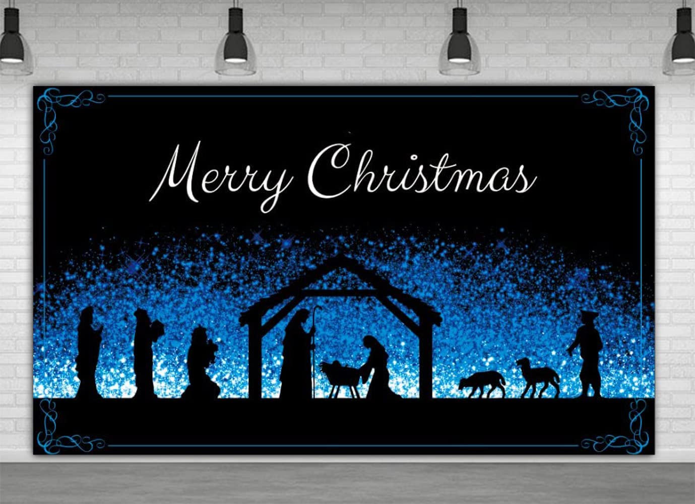 Merry Christmas Jesus Banner