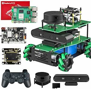 Yahboom Robot AI Python Program ROS2 Robot with Raspberry Pi 5 8GB ...