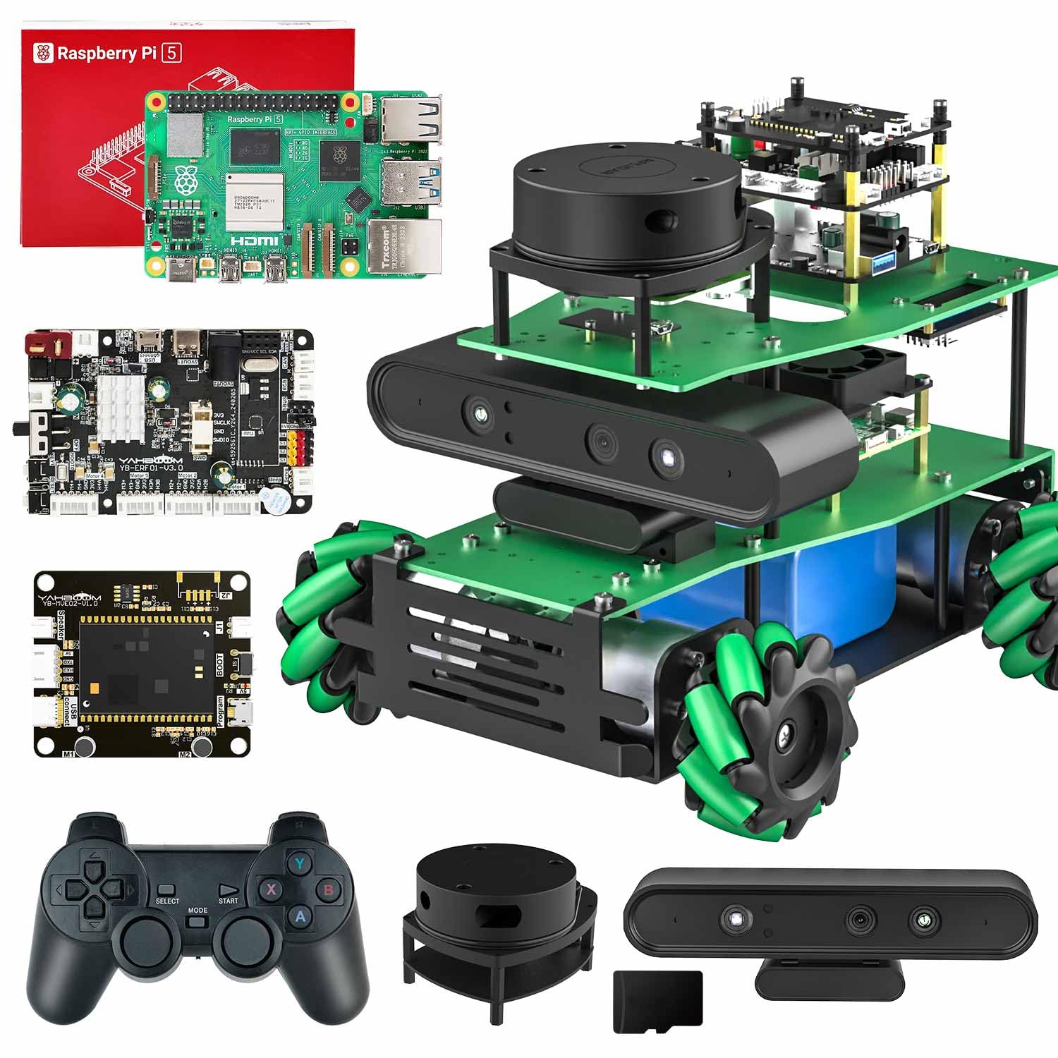 Yahboom Robot Ai Python Program Ros2 Robot With Raspberry Pi | Desertcart INDIA