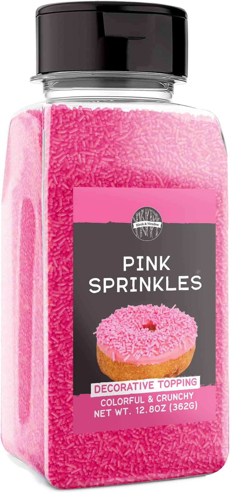Amazon.com: NCS Maroon Edible Jimmies Sprinkles, 8 ounces - Great for ...