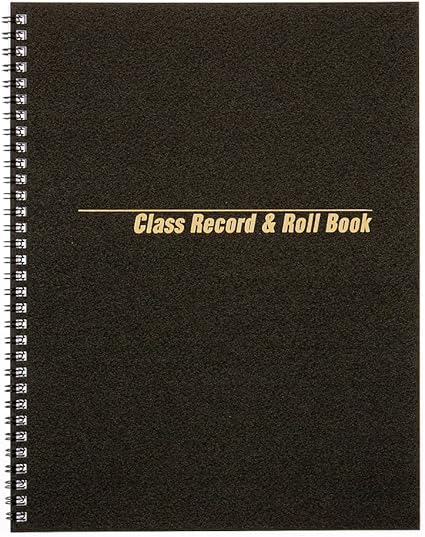 Amazon.com : Rediform Class Record & Roll Book, 40 Sheets, 11"x8 1/2 ...