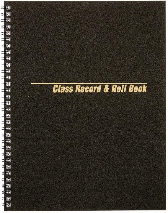 Amazon.com : Rediform Class Record & Roll Book, 40 Sheets, 11"x8 1/2 ...