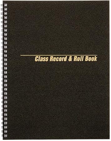 Amazon.com : Rediform Class Record & Roll Book, 40 Sheets, 11"x8 1/2 ...