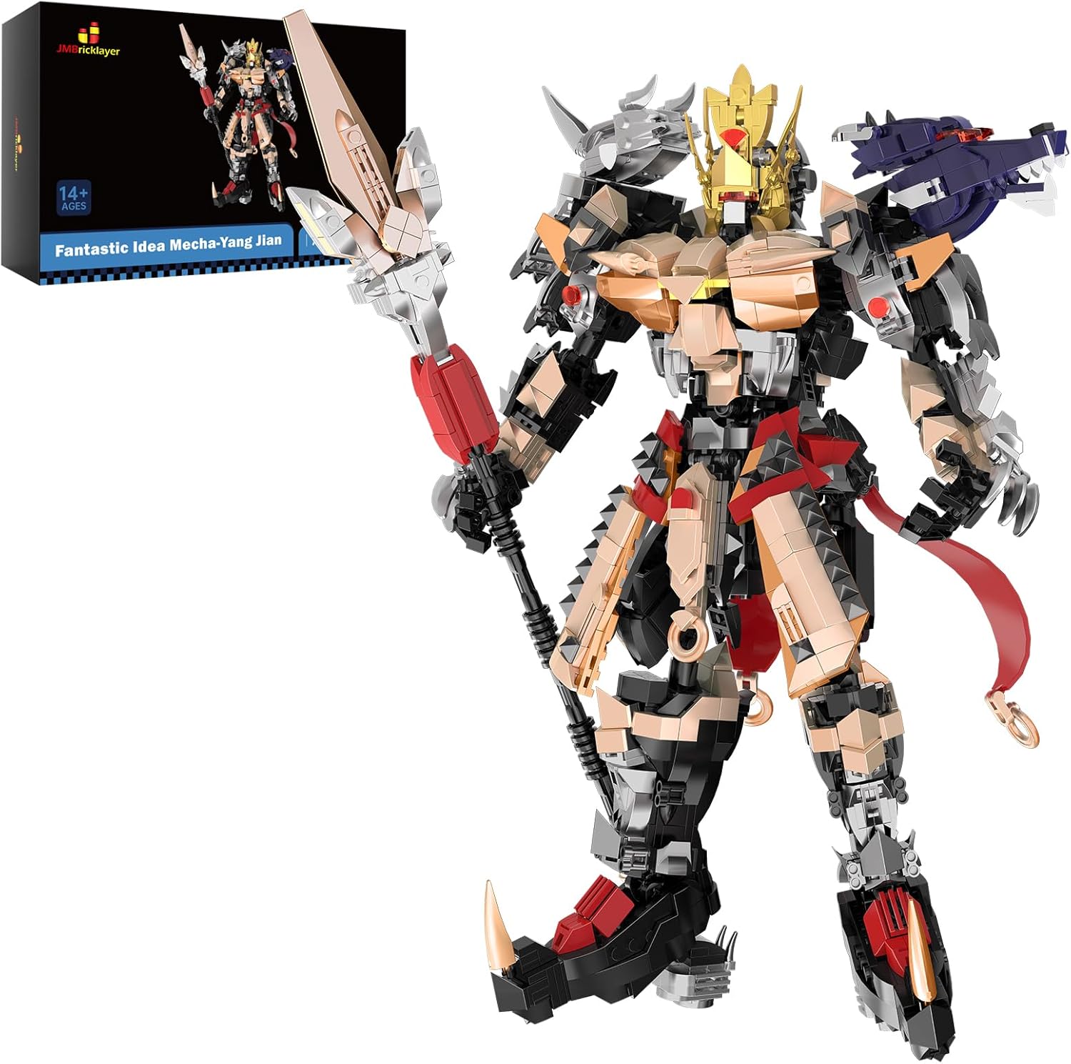 Amazon.com: JMBricklayer Robot Mech Building Set for Men, Cool Warrior ...