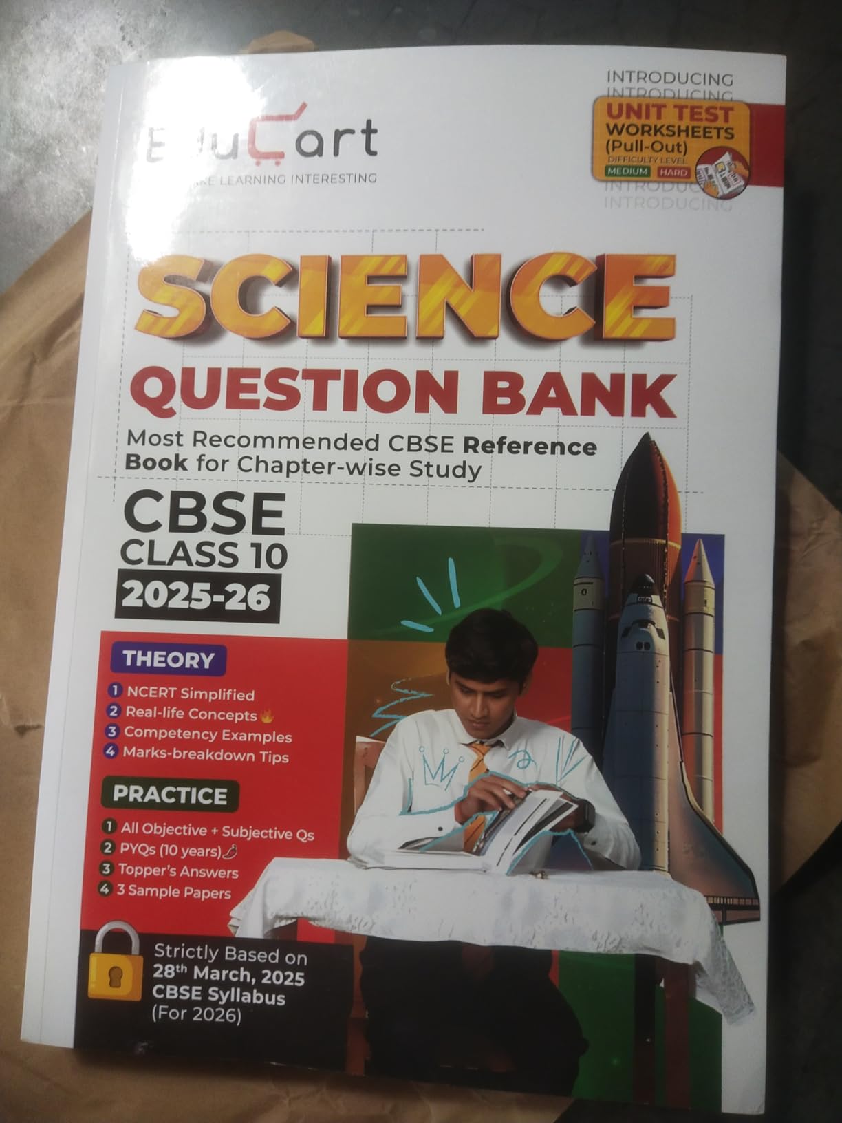 Educart CBSE Question Bank Class 10 Science 2025-26 on new Syllabus ...