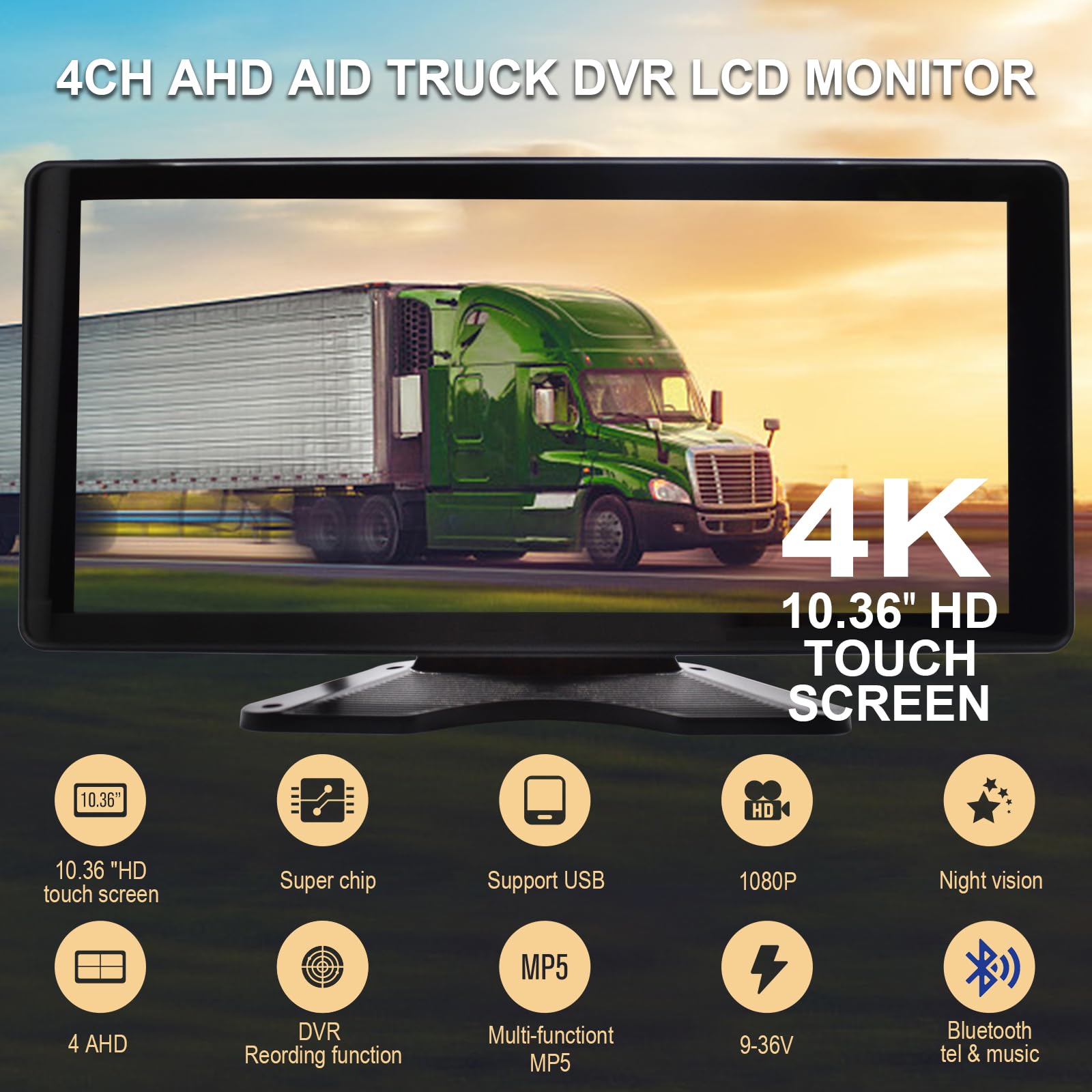Snapklik.com : 4K Car Backup Cameras System