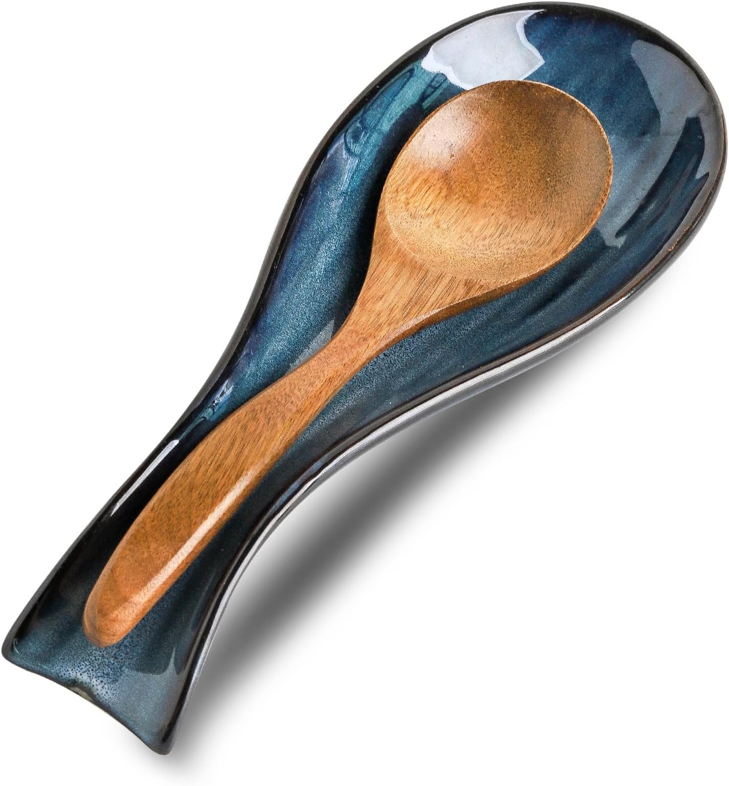 Amazon.com: Mikasa French Countryside Spoon Rest, 10-Inch, White ...