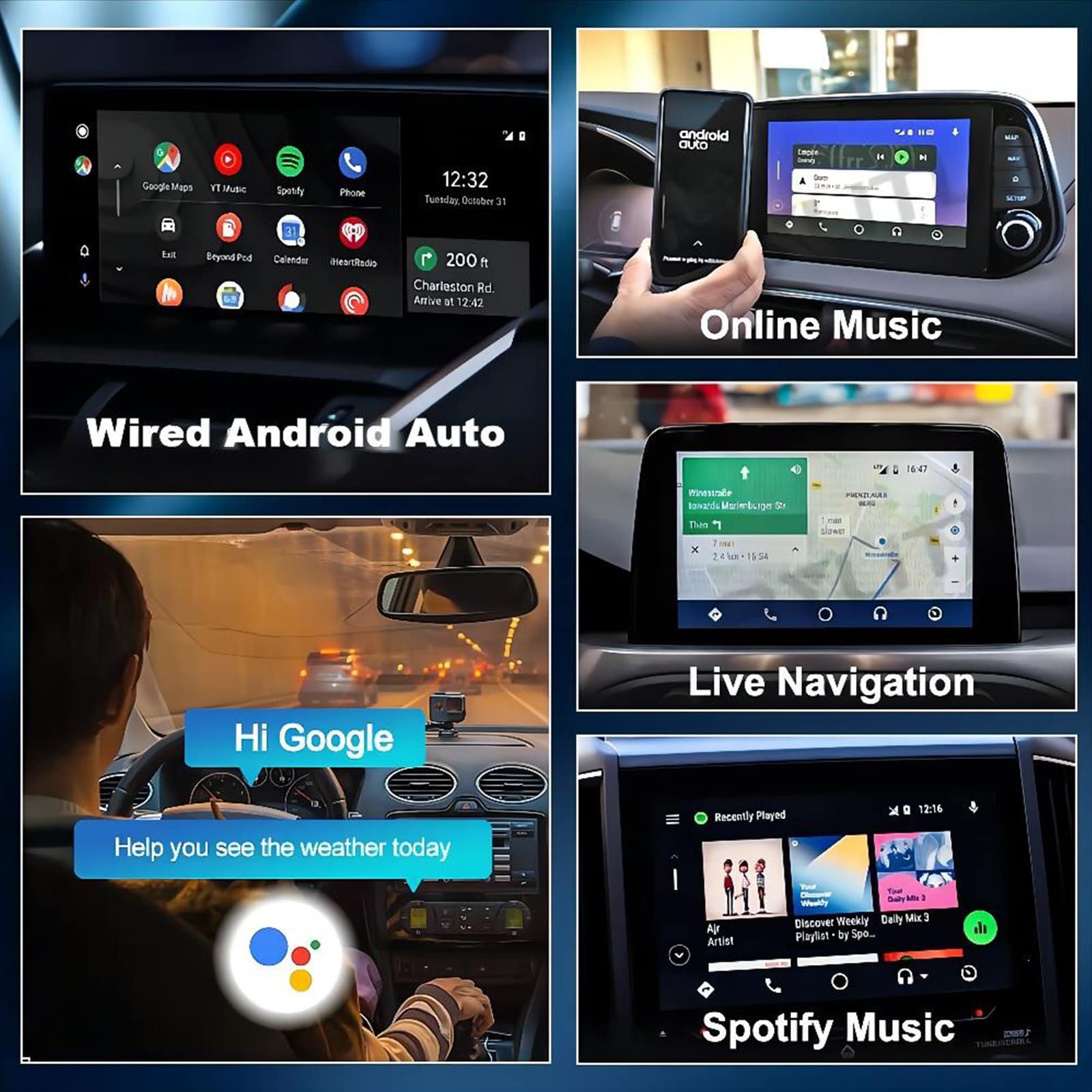 Snapklik.com : TK78-66-9U0C Wired Carplay Adapter Retrofit Kit For ...