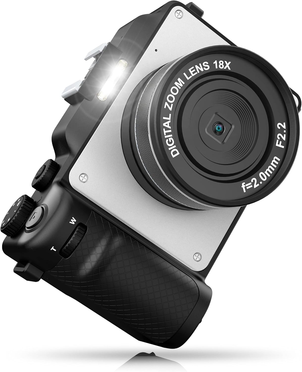 Amazon.com : Digital Camera, 4K Vlog Camera, Dual Cam Front and Rear ...