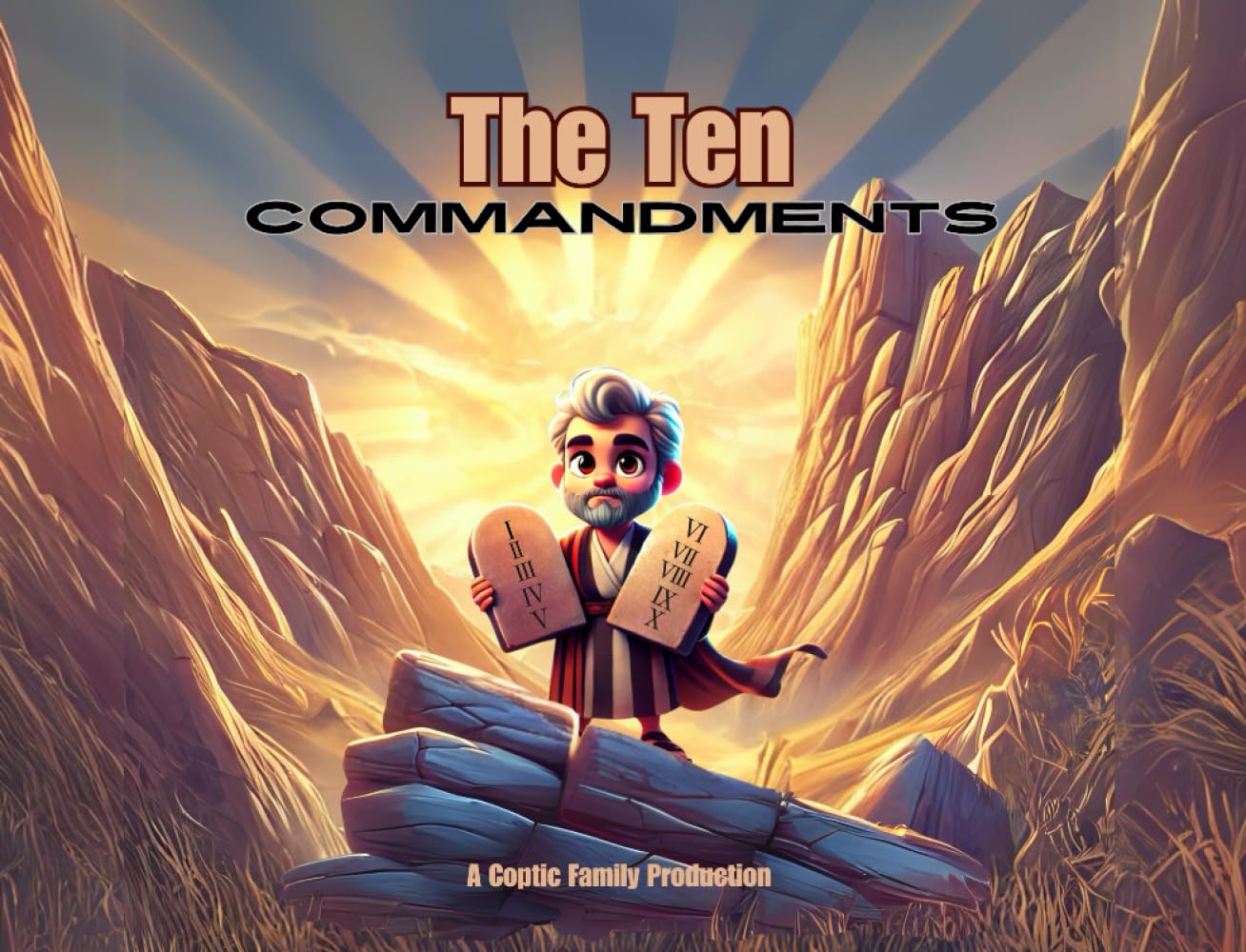 The Ten Commandments For Kids : Production, A Coptic Family, Eskanders ...