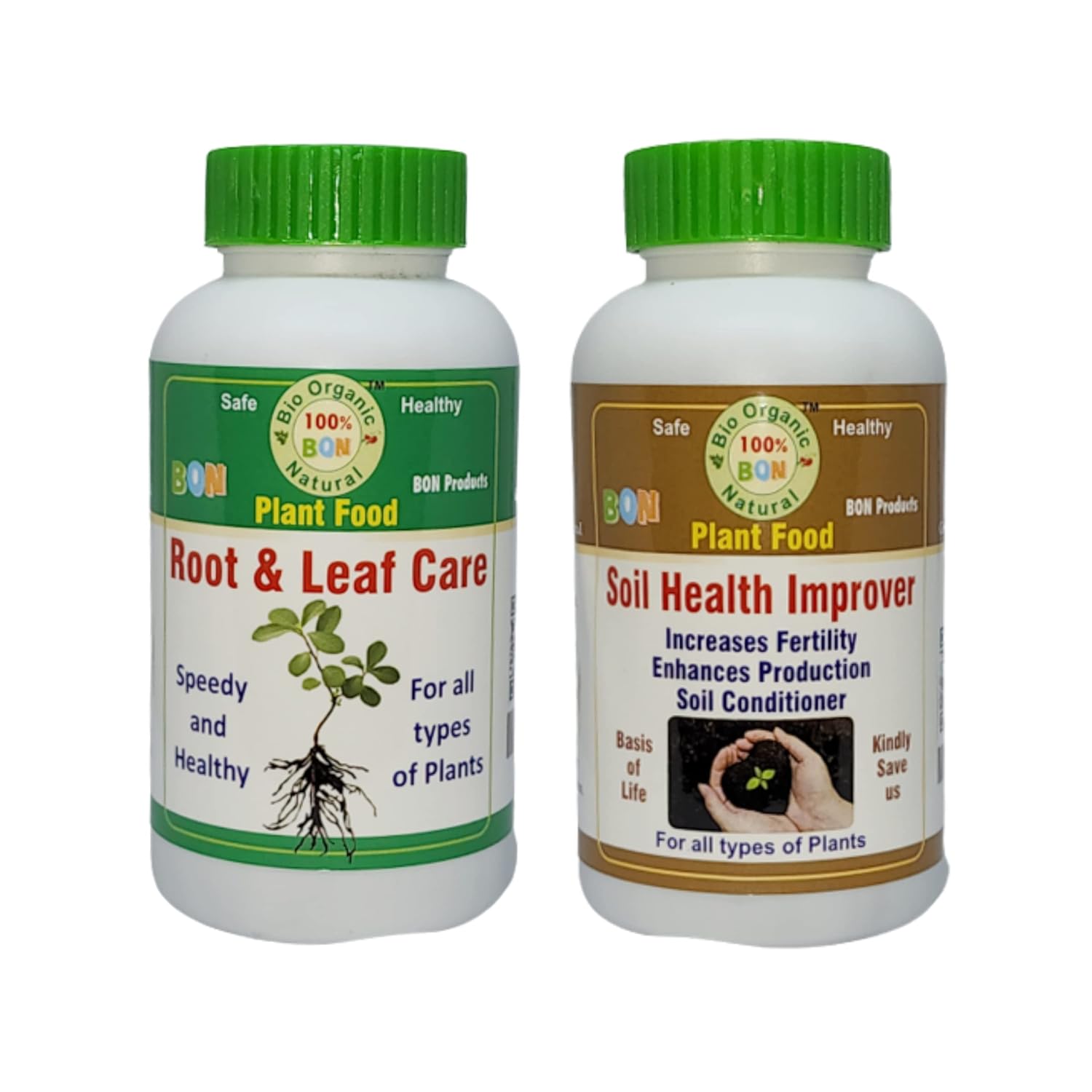 100% Bon Root & Leaf Care and Soil Health Improver 280ml Each : Amazon ...