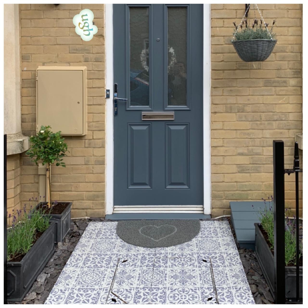 GSS Designs Pack of 4 Stencils Set (8x8 Inch) Tile Stencil Painting On ...