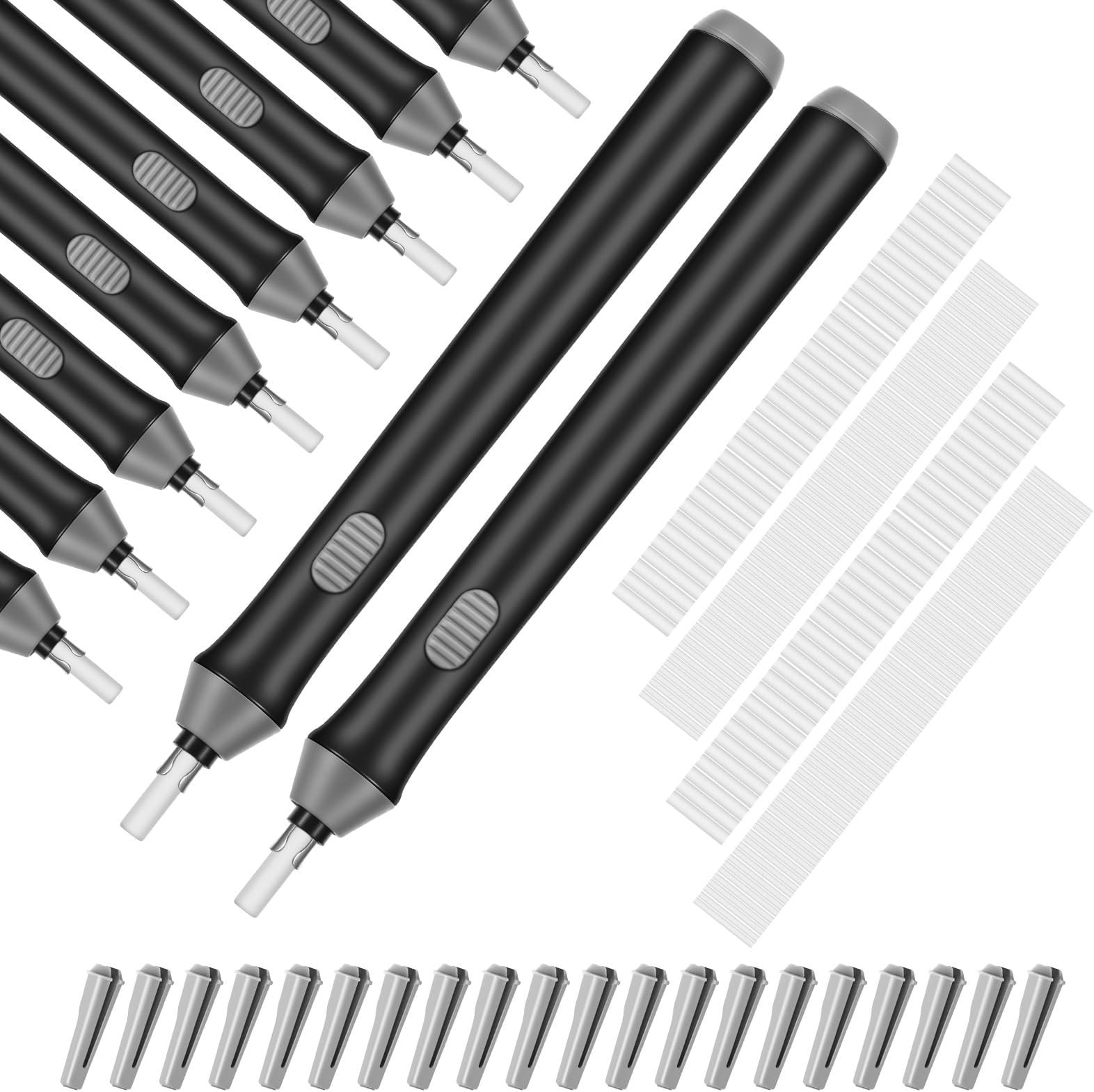 Amazon.com : Fulmoon 10 Sets Electric Eraser 230 Pieces Electric Eraser ...