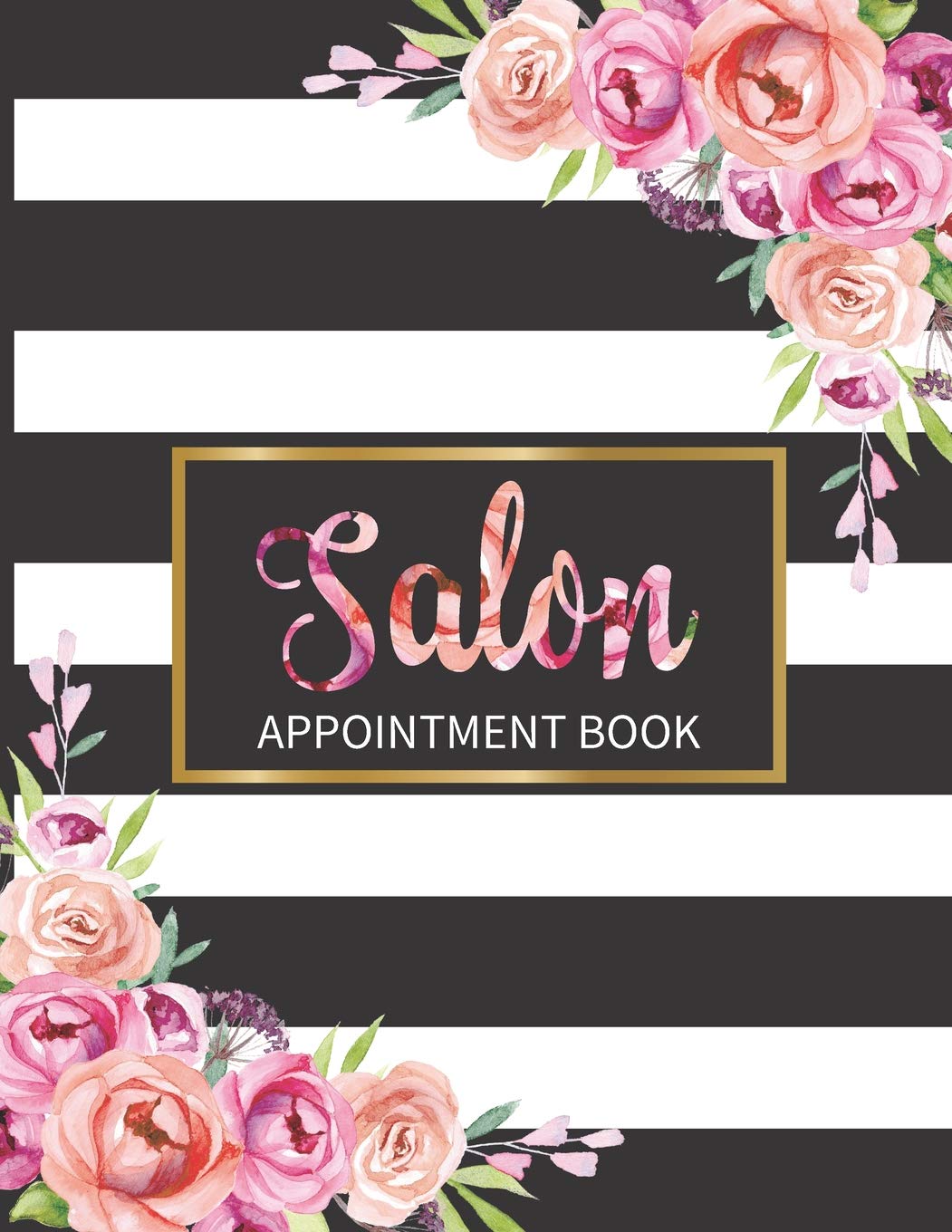 Salon Appointment Book: Monthly, Weekly and Daily Planner for Salons ...