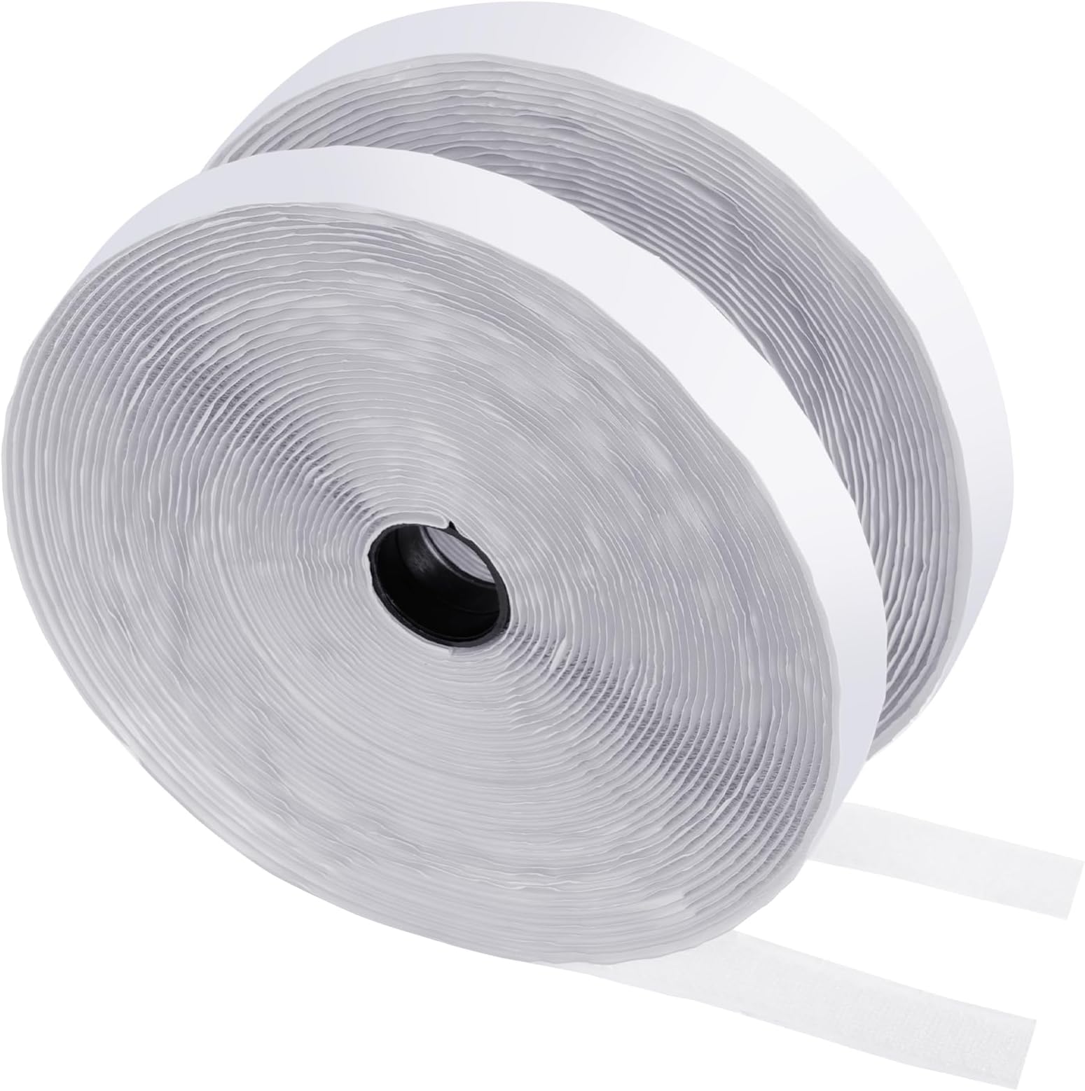 Hook and Loop Tape Self Adhesive, 8Mx20mm Double Sided Sticky Tape ...