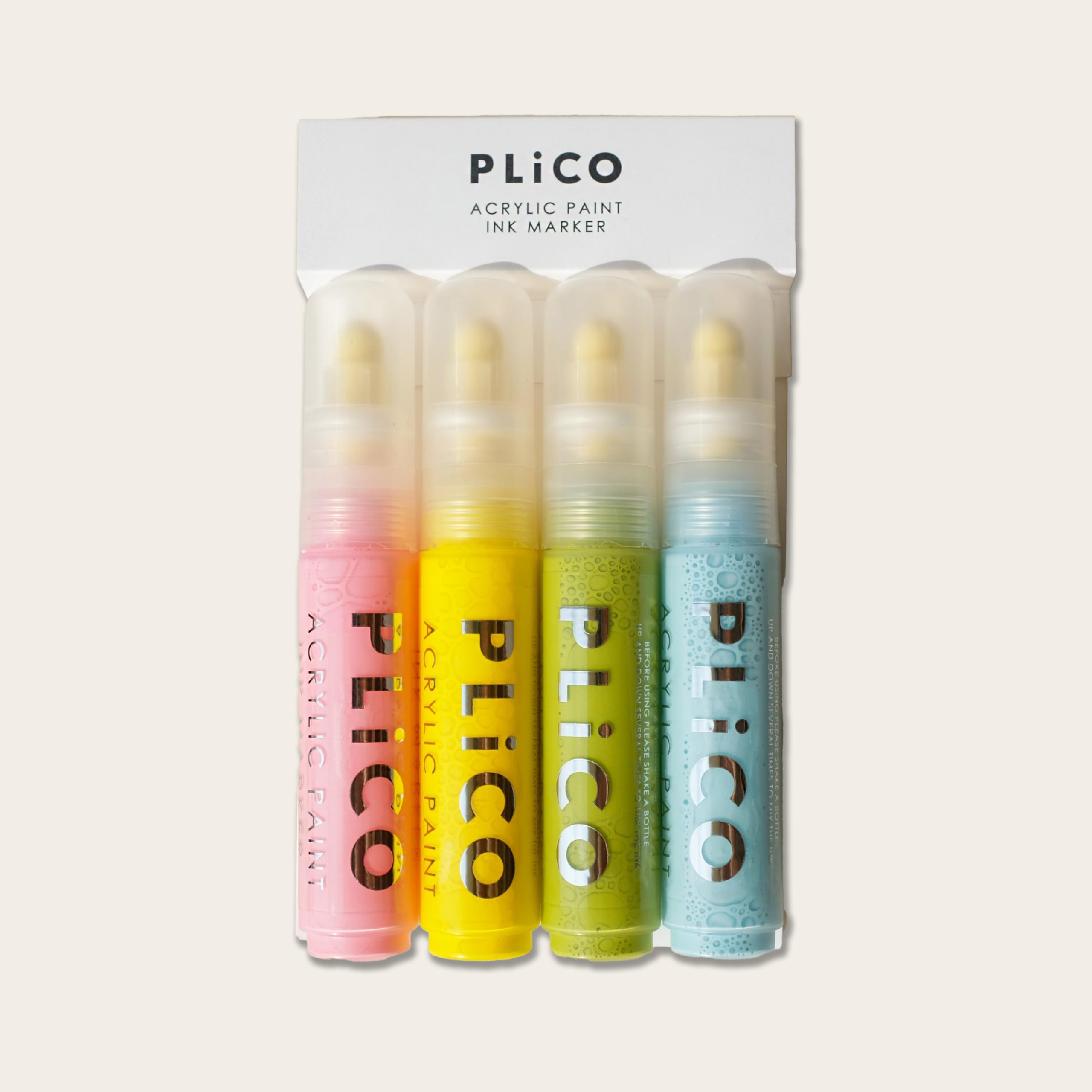 Amazon.com: Floit Plico Acrylic Paint Bold pen set (Basic) : Arts ...