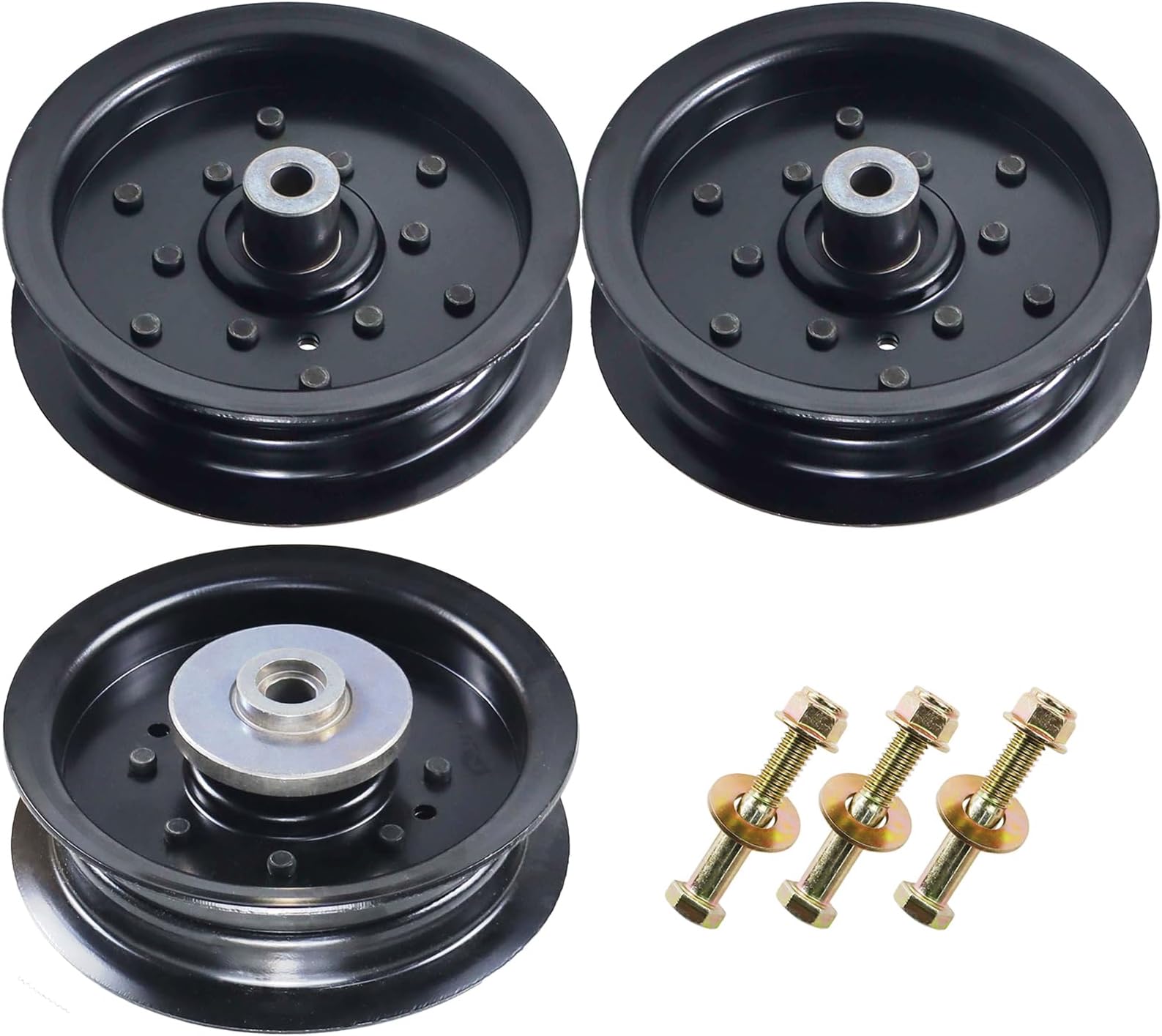 Amazon.com : GELASKA 2 Pack 532196106 Husqvarna Idler Pulley Replace ...
