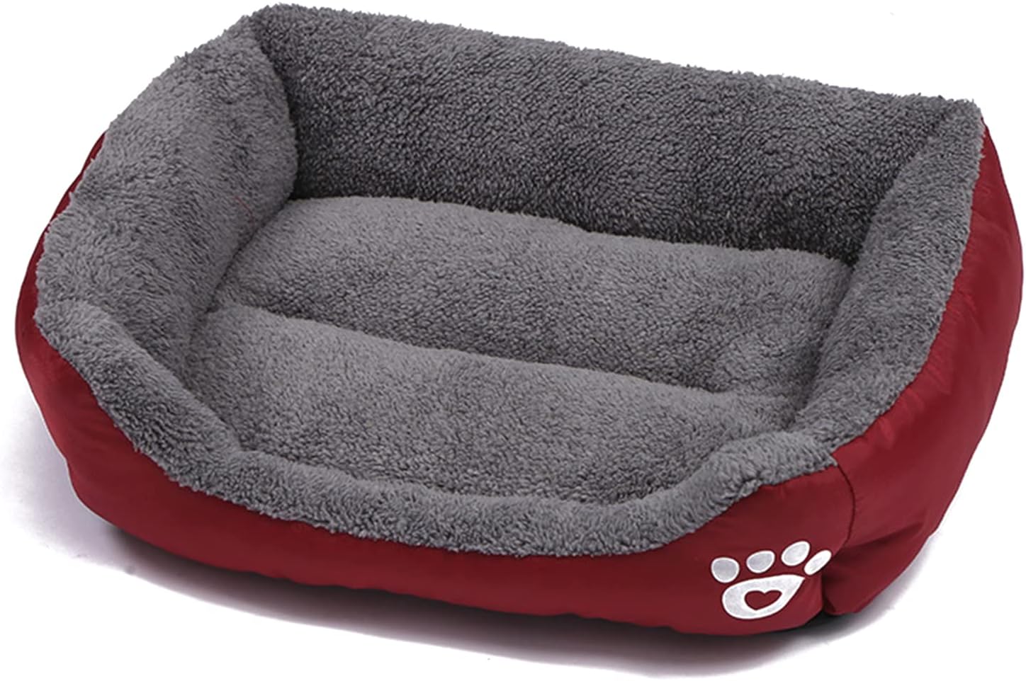 Amazon.com : YONIQUECO Dog Bed Pet Soft Fleece Cuddler Pet Warm Beds ...