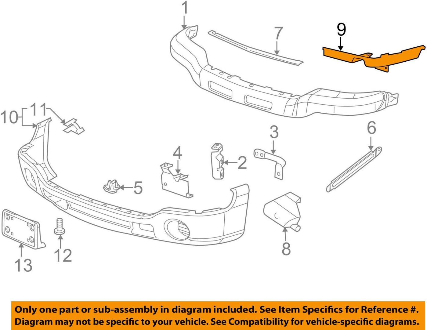 Amazon.com: Can-Am New OEM Front Bumper for Defender, 715005754 ...