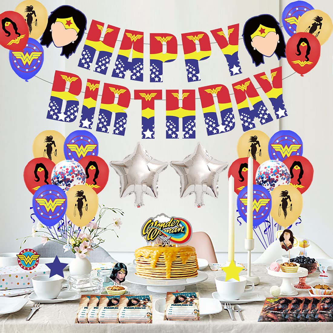 Wonder Woman Party Supplies Canada at Frank Duke blog