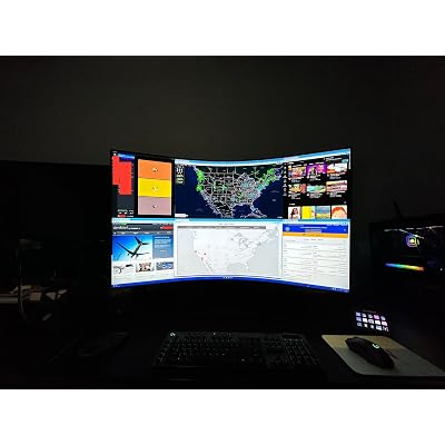 Buy SAMSUNG Odyssey Ark 55-Inch Curved Gaming Screen, 4K UHD 165Hz 1ms ...