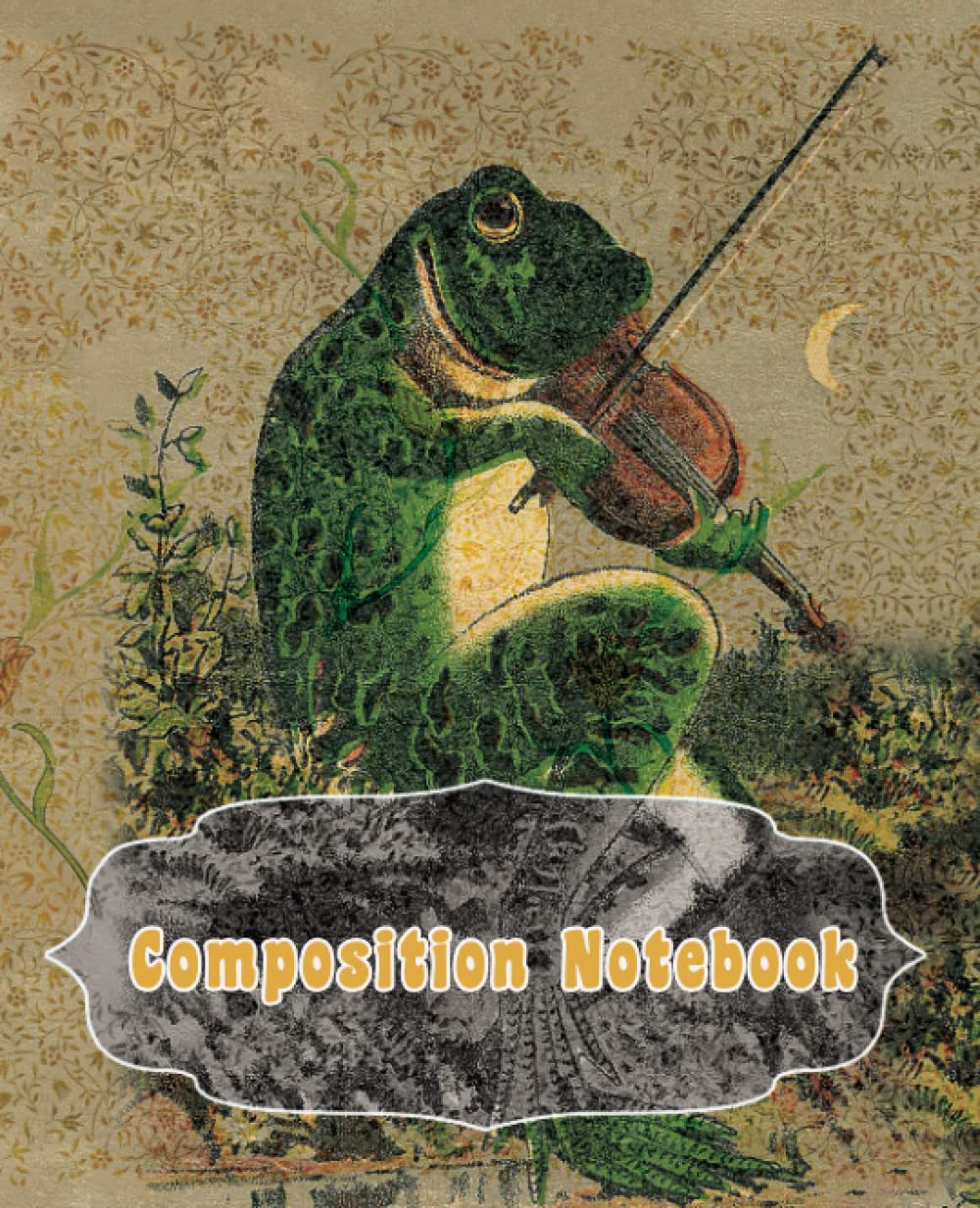 Composition Notebook: Frog Playing a Violin, 120 College Ruled Pages ...