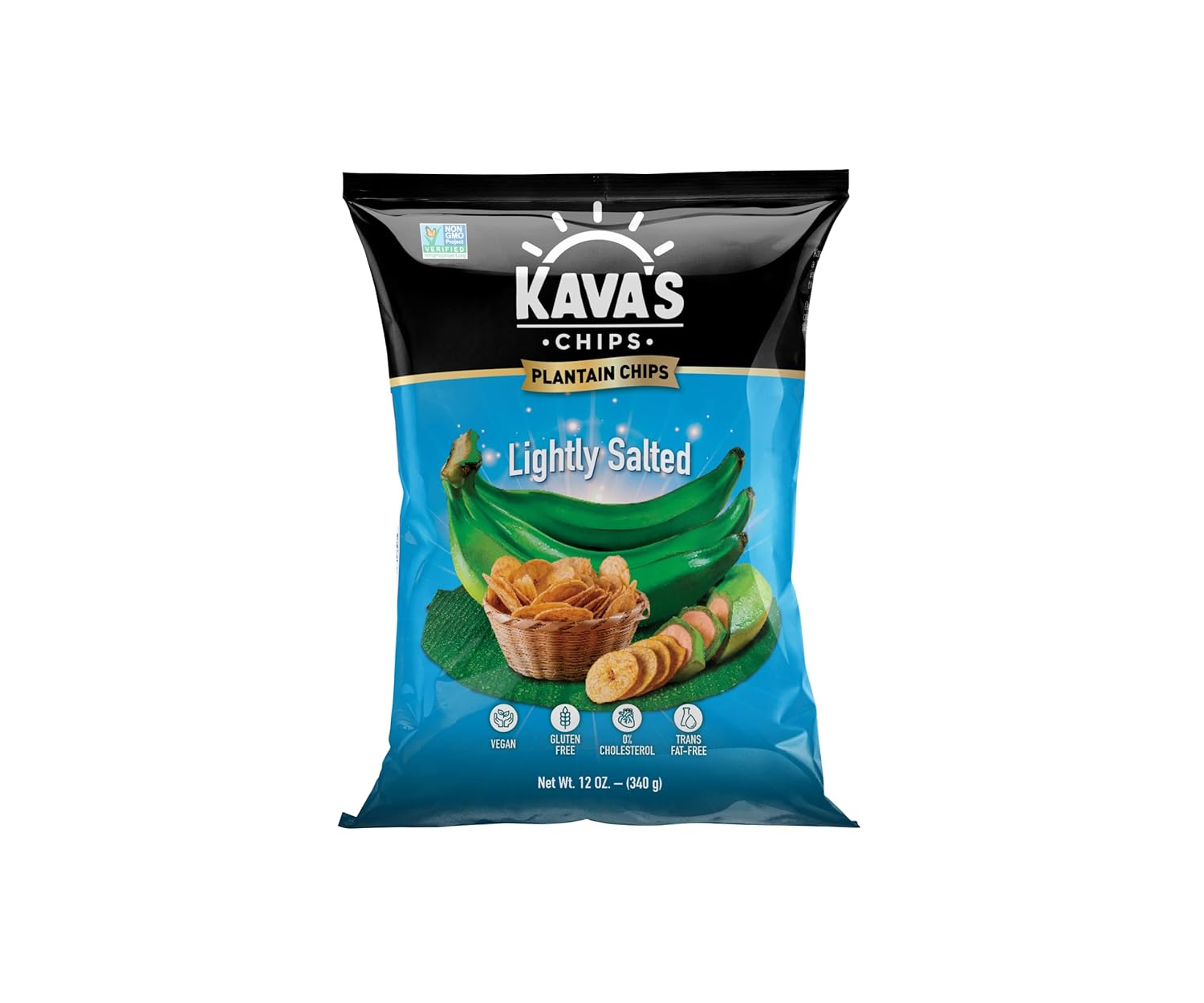 Amazon.com: Kava's Plantain Chips Lightly Salted 2.5 Oz (71g) 24 Count ...