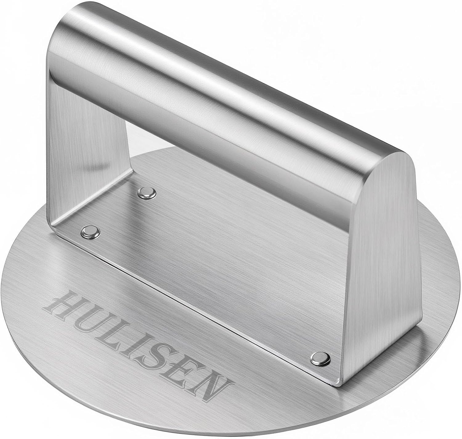 Amazon.com: HULISEN Stainless Steel Burger Press, Burger Smasher for ...