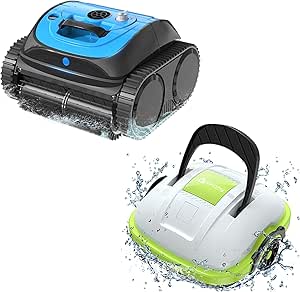 Amazon.com : C1 Pool Vacuum for Inground Pools & Winny 200 Robotic Pool ...