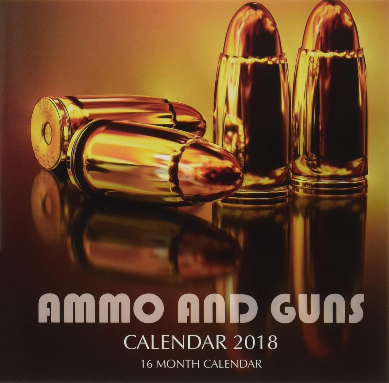 Ammo and Guns Calendar 2018: 16 Month Calendar: Jenson, Paul ...