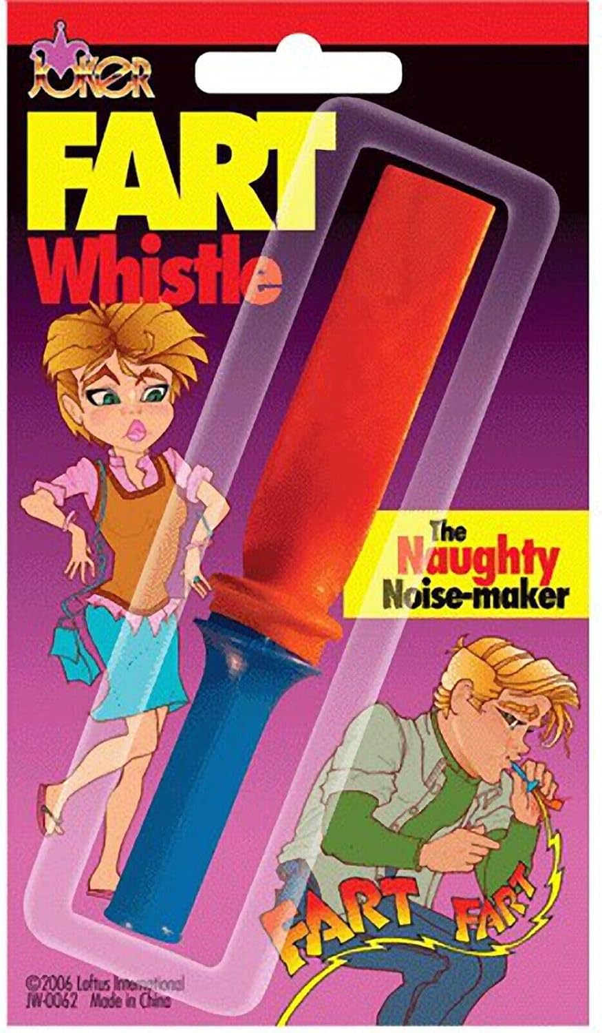 Fart Whistle Classic Noise Toy Retro Practical Joke Party Bad Filler ...