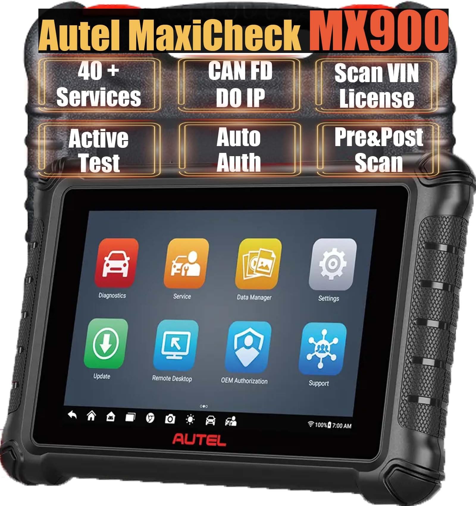 Amazon.com: Autel MaxiCheck MX900 Bidirectional OBD2 Scanner, Android ...