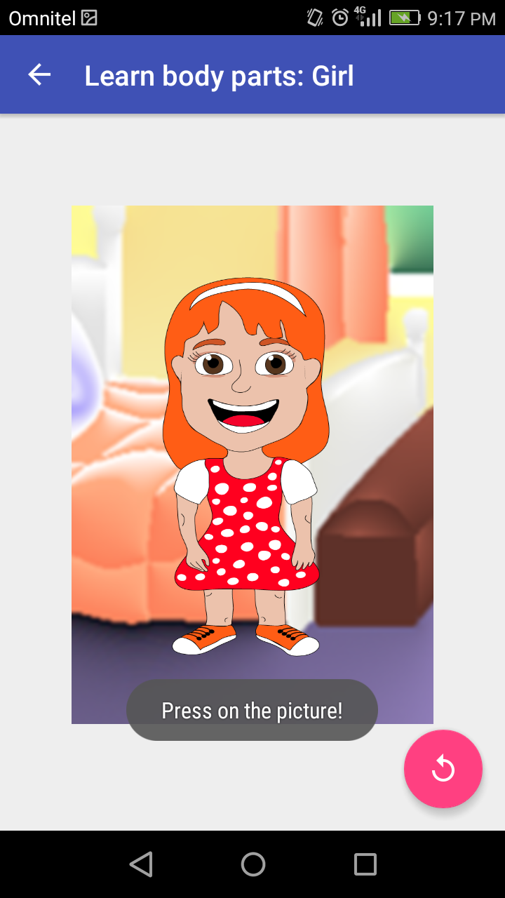 Learn Body Parts! (for kids): app su Amazon Appstore