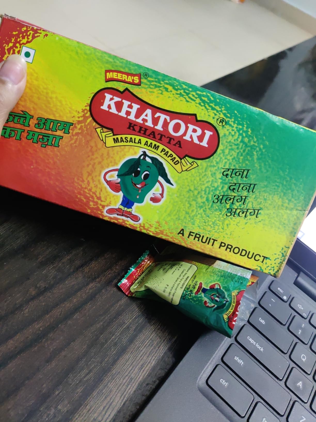 MEERA'S Khatori Khatta Masala Aampapad Box 640 Gram (30 Pouch In Box ...