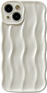 Amazon.com: Caseative for iPhone 11 Case,Water Ripple Pattern Curly Wave Frame Soft Compatible ...