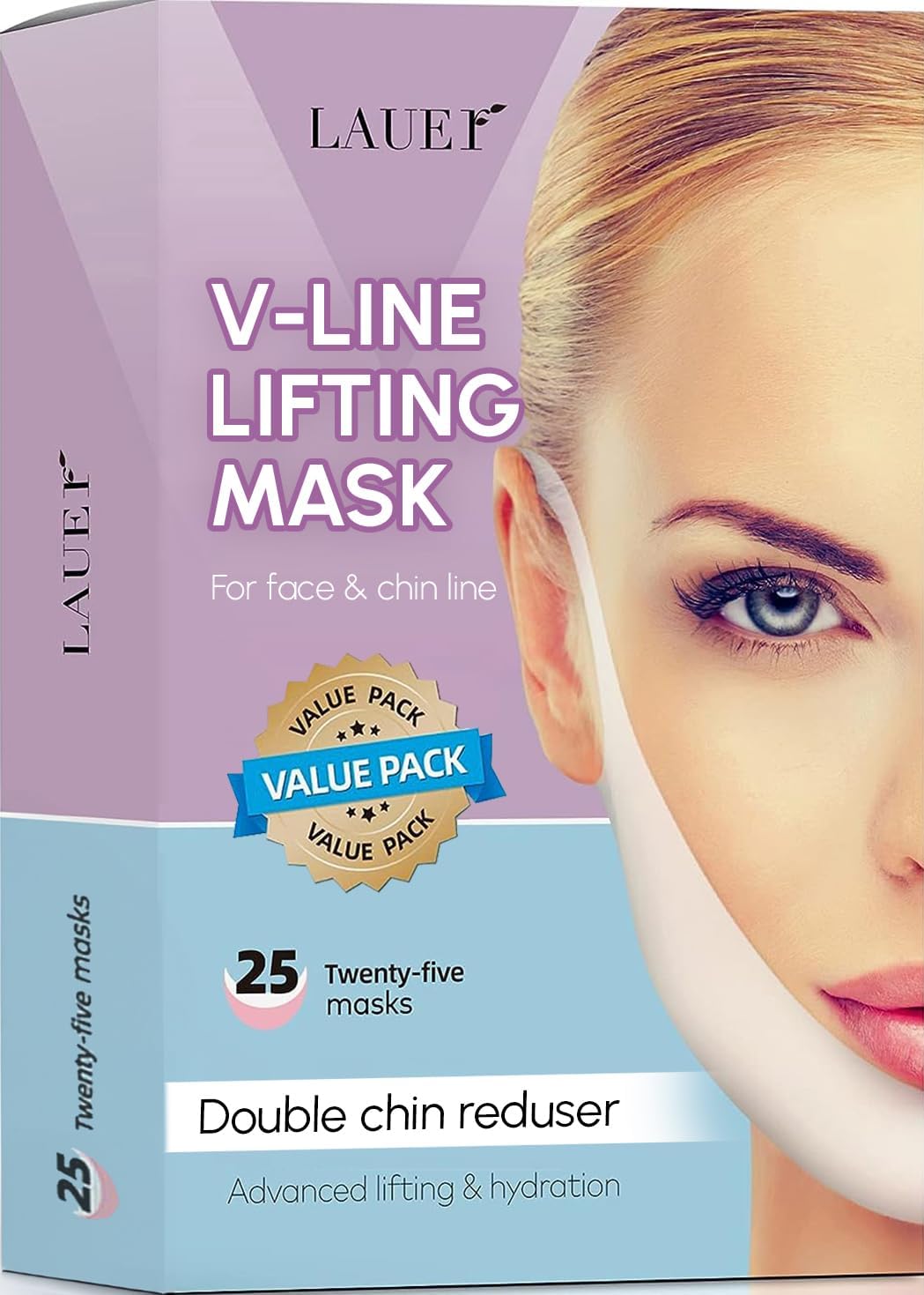 Amazon.com: V Shaped Contouring Face Mask Line Shaping Lifting Belt ...