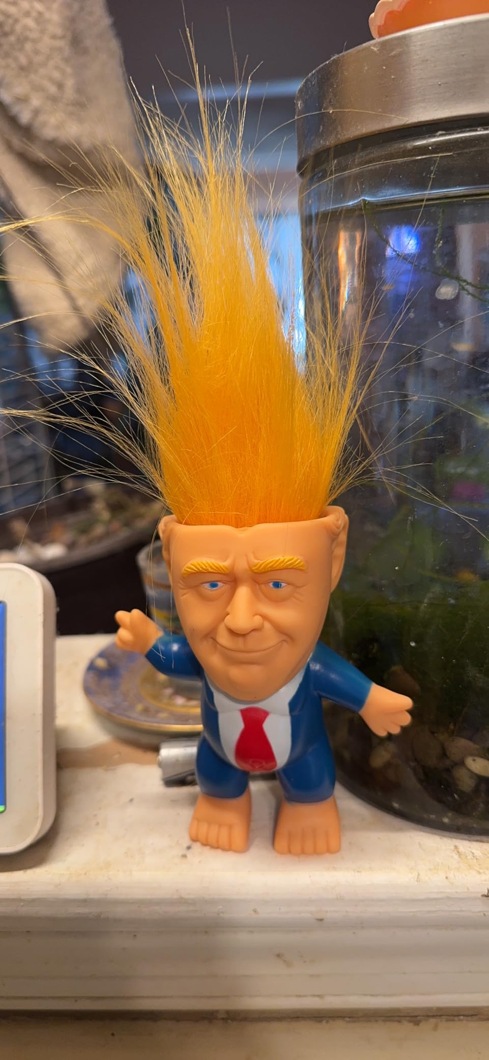 Amazon.com: Donald Trump Toys Cute Rubber Troll Doll Toy Trump 2024 ...