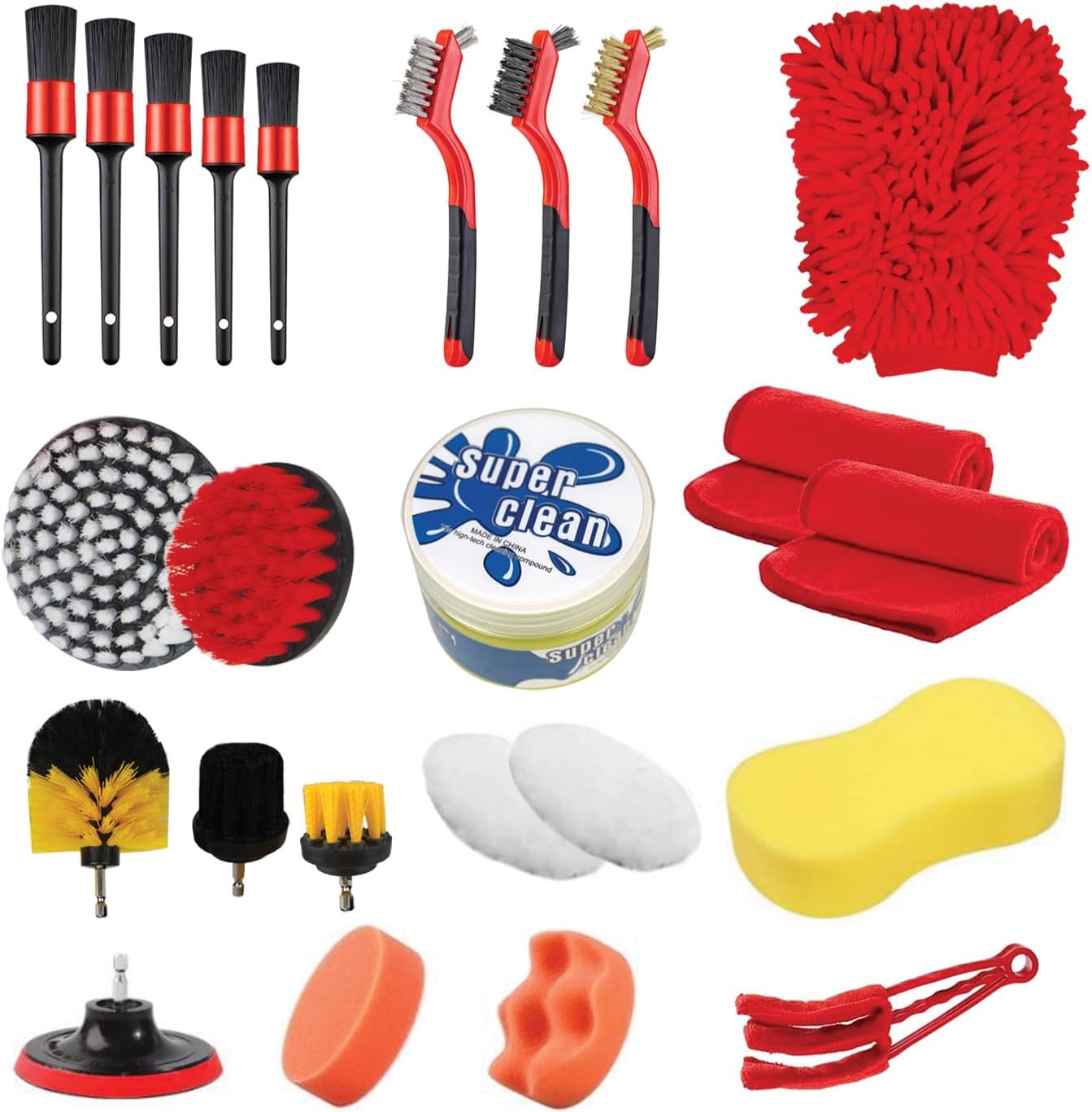 Auto Detailing Drill Brushes Oreillys at Teresa Burks blog