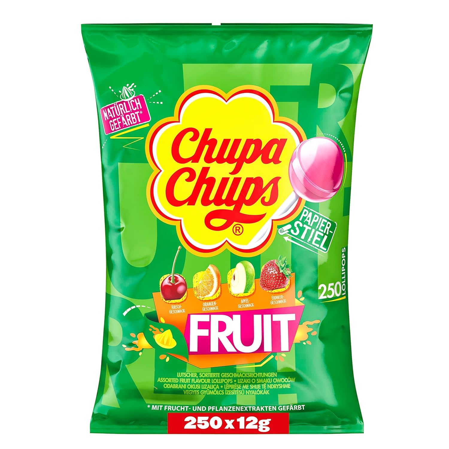 Chupa Chups Lollipops Lollipop Fruit, Fruit, Apple, Strawberry, Orange ...