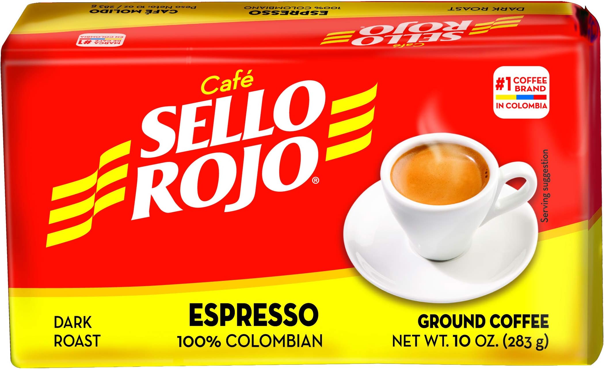 Amazon.com : Pilon Espresso Coffee, 10 Ounce (Pack of 12) : Ground ...