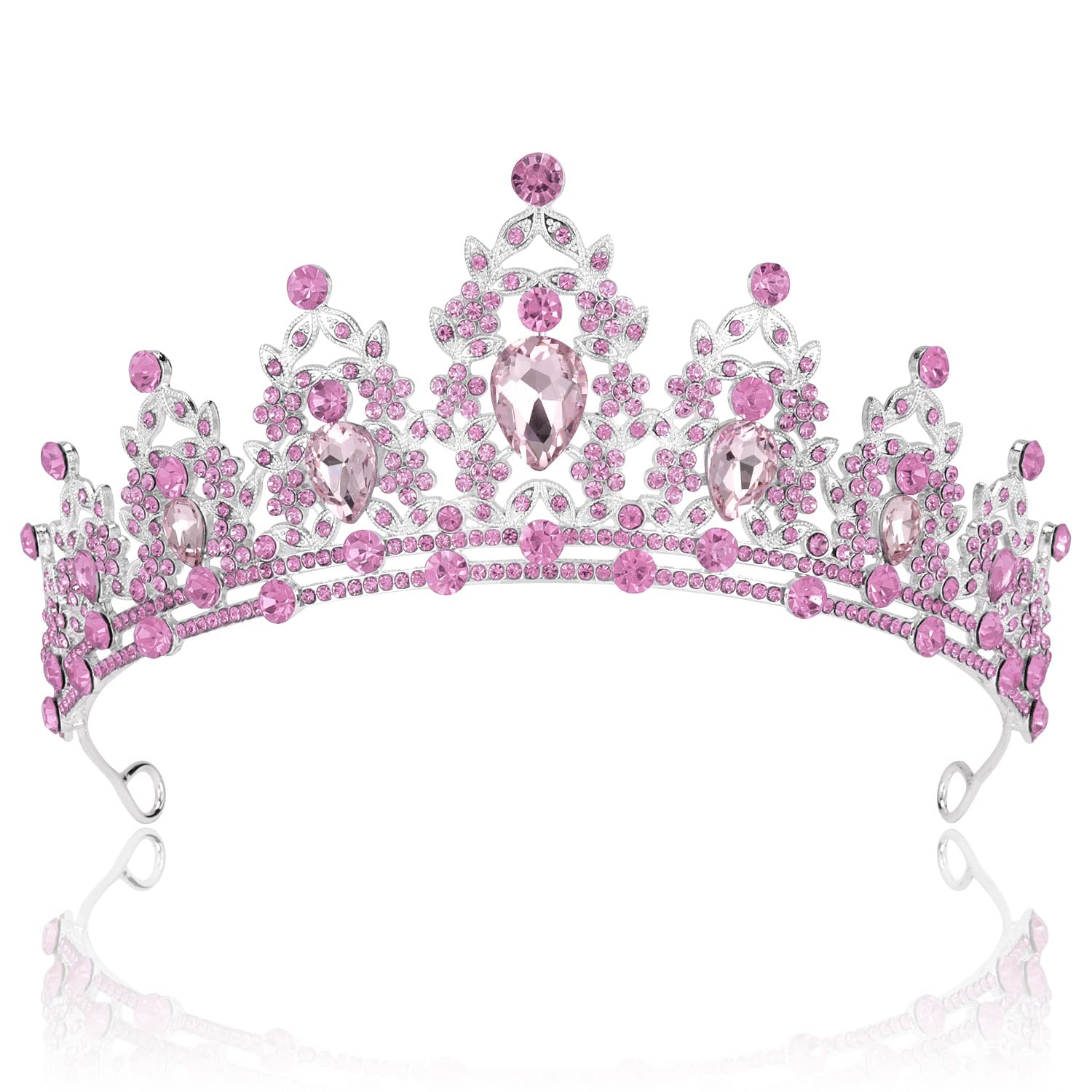 Pink Quinceanera Crowns