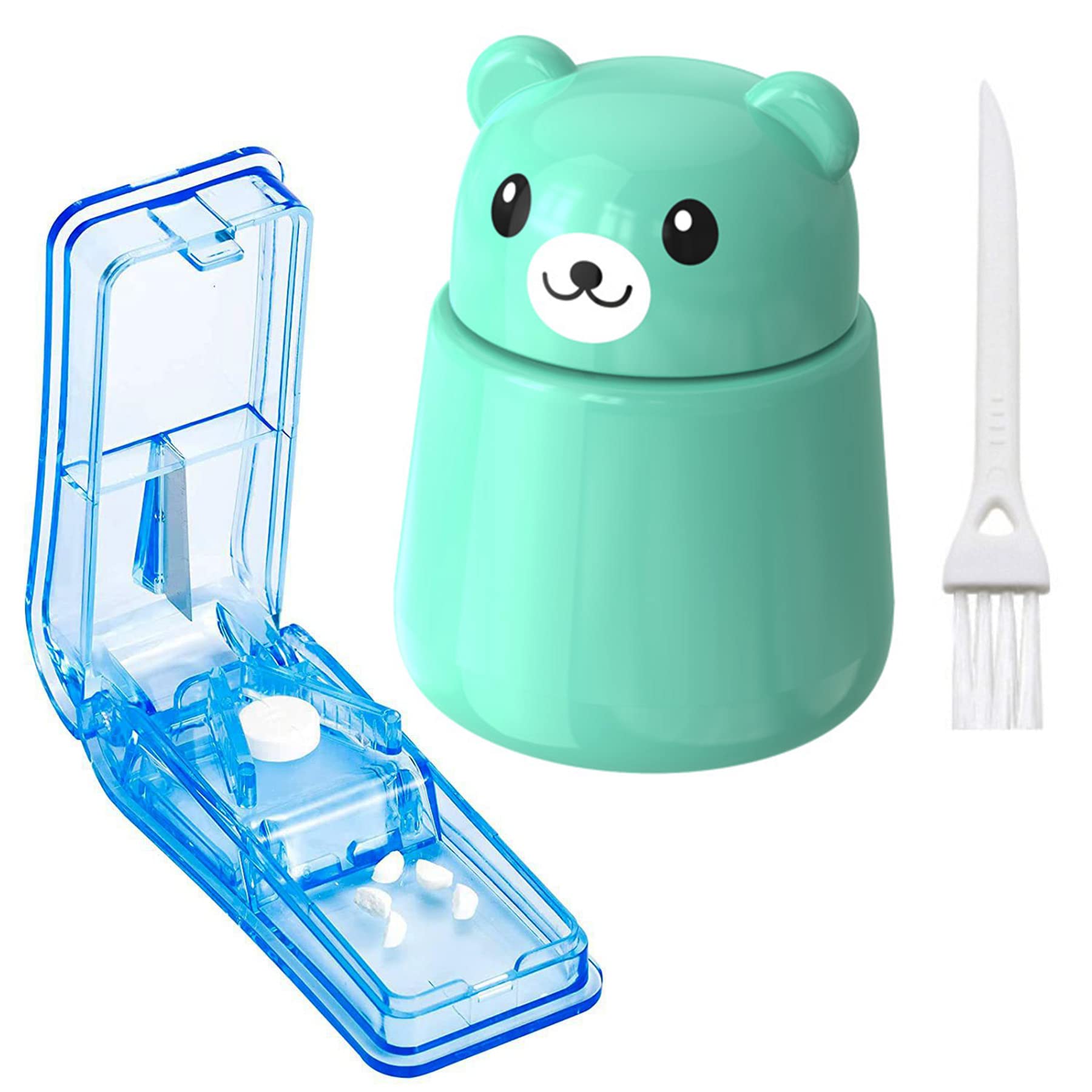 Amazon.com: 2 Pack Pill Crusher and Cutter, Pill Grinder for Vitamins ...