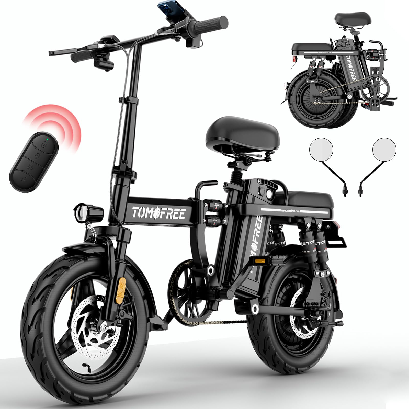 Amazon.com : Electric Bike, 25MPH/30MPH 1000W/1200W Electric Bike for Adults, Up to 45Miles ...