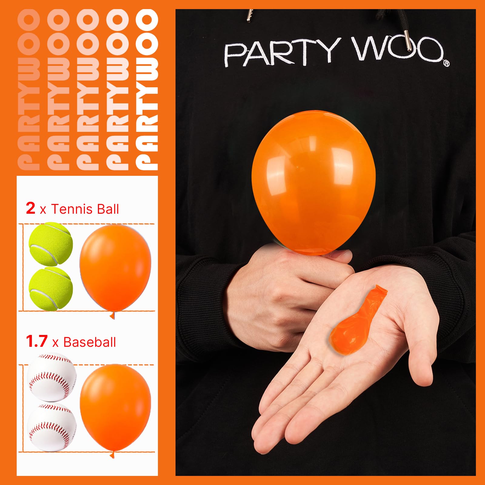 Snapklik.com : Assorted Colors Rainbow Balloons 50pcs 5 Inch Multicolor ...