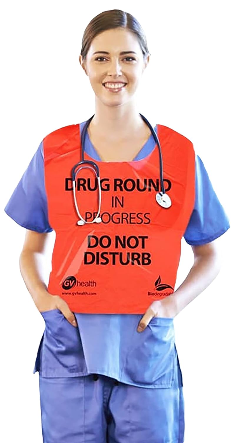 Biodegradable Drug Round Disposable Tabards (Box of 250) : Amazon.co.uk ...