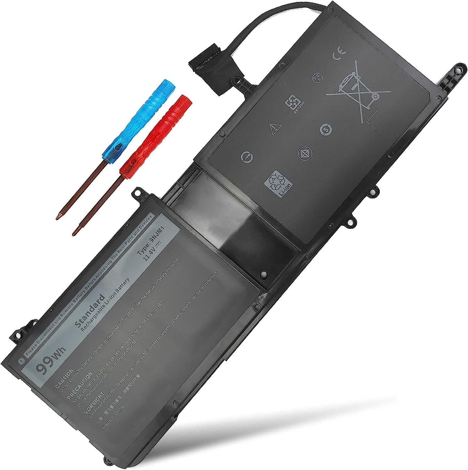 Amazon.com: 99WH 9NJM1 Laptop Battery for dell Alienware 15 R3 R4 17 R4 ...