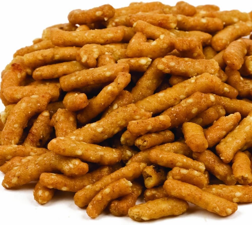 Amazon.com: Oregon Farm Fresh Snacks Honey Roasted Sesame Sticks ...