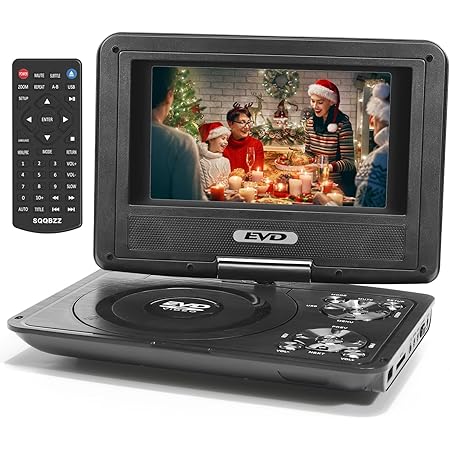Amazon.com: PROSCAN ELITE 7-Inch Portable DVD Player, Black : Electronics