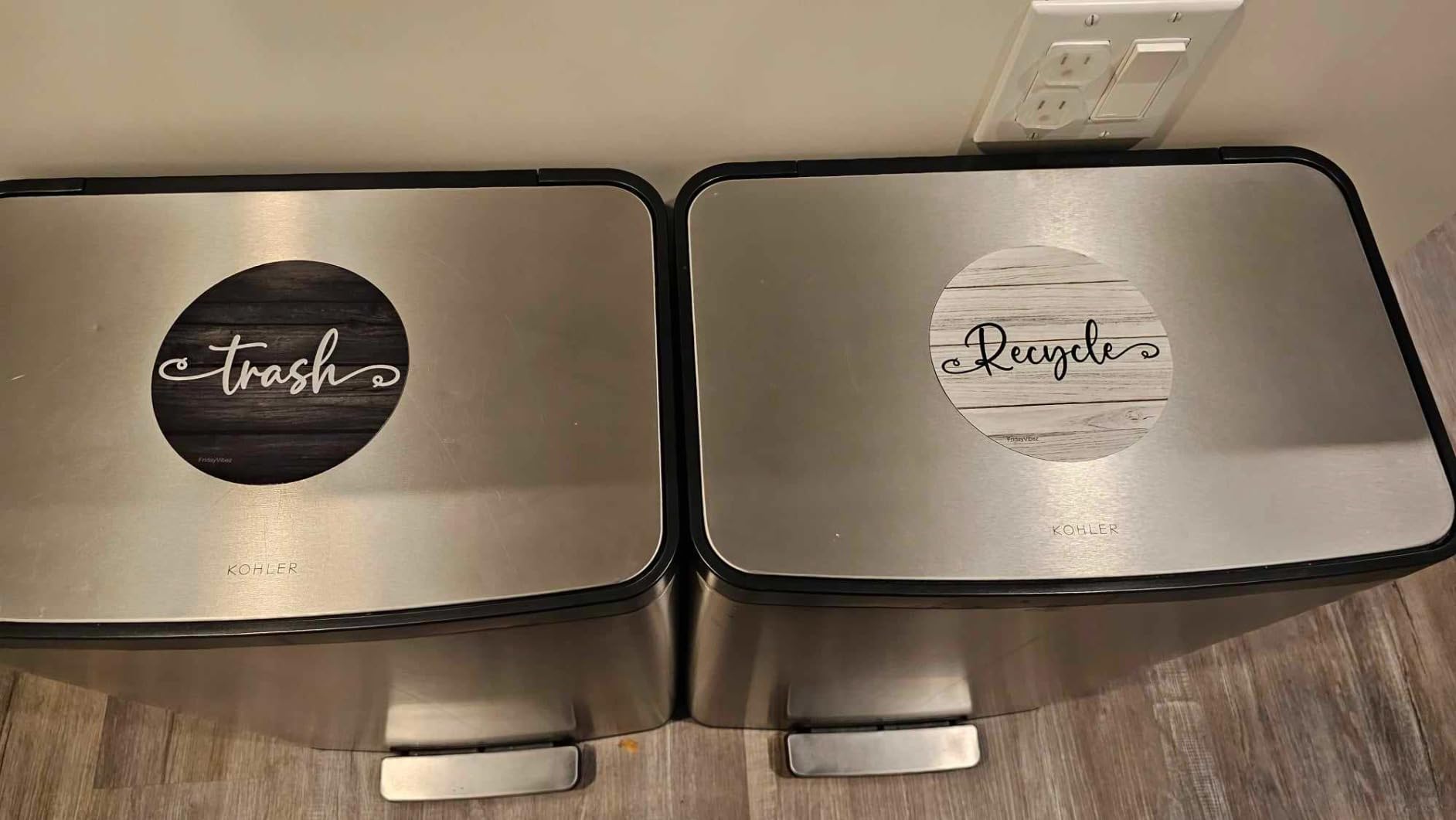 $1/mo - Finance Recycle and Trash Magnets for Kitchen Trash Cans and ...